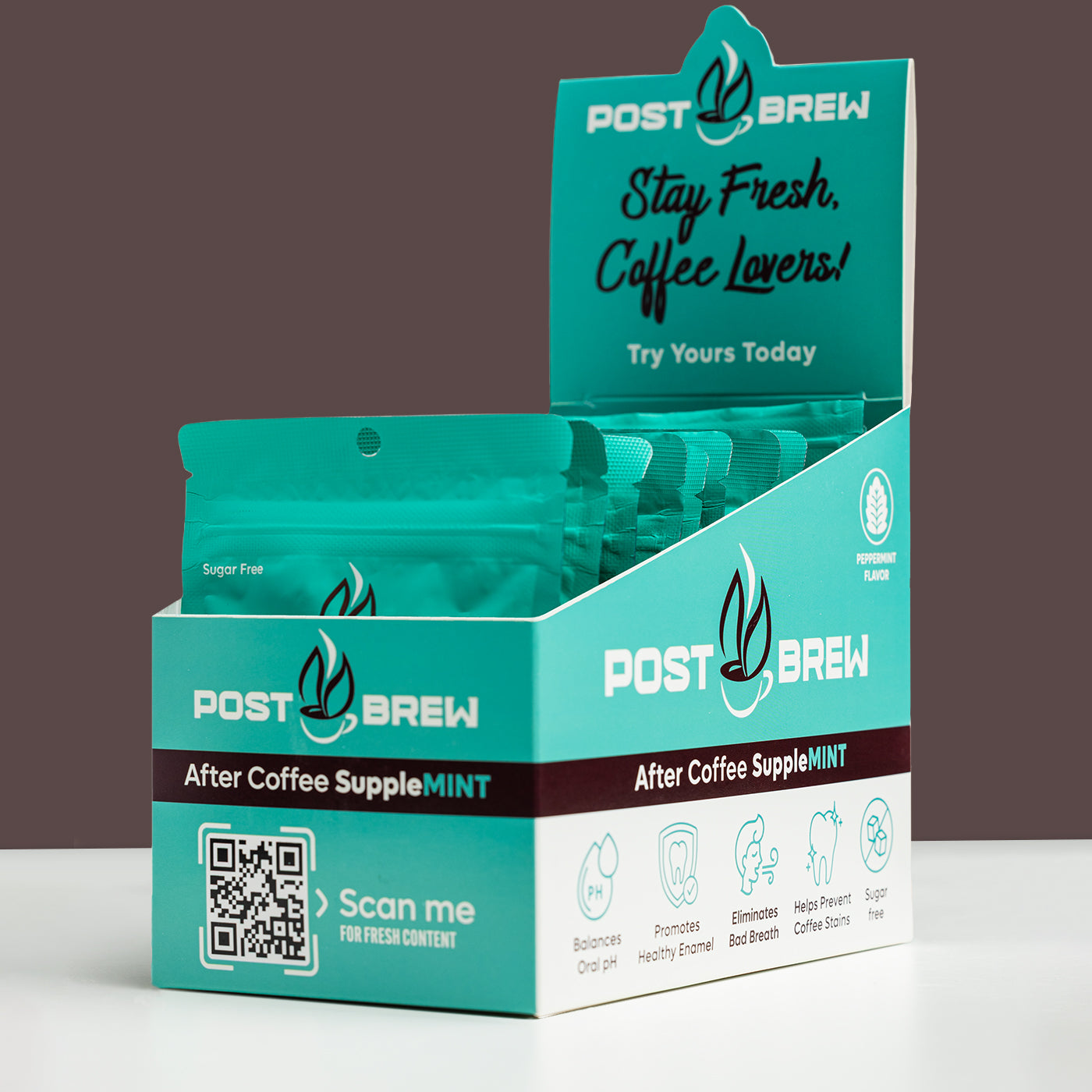 PostBrew Mints | Elevate your coffee routine today!